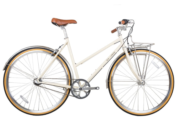 BLB Butterfly 3-speed Town Bike - Natural Beige *NEW BIKE* – Damsko